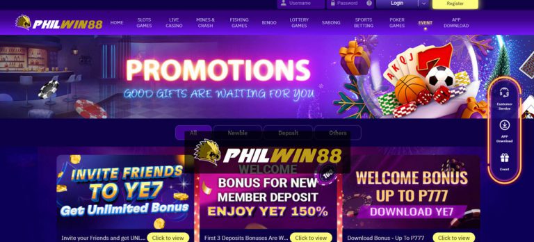 Philwin: Claim ₱777 Daily Bonus | Play Now and Win Big!
